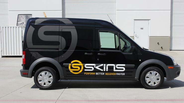 Ford Transit Connects get new "SKINS" with Custom Vehicle Graphics ...